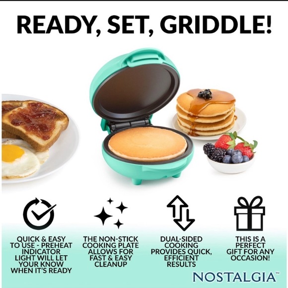 Nostalgia | Kitchen | Nostalgia Mymini Griddle | Poshmark